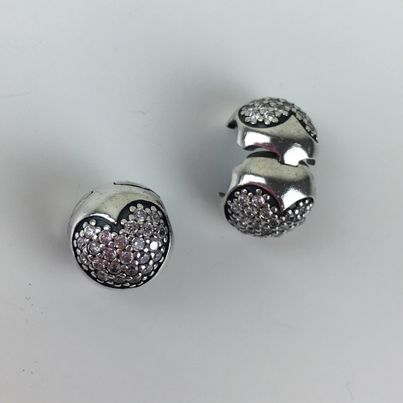 Pandora | Jewelry | Authentic Ss Pandora Love Of My Life Clip Charm ...